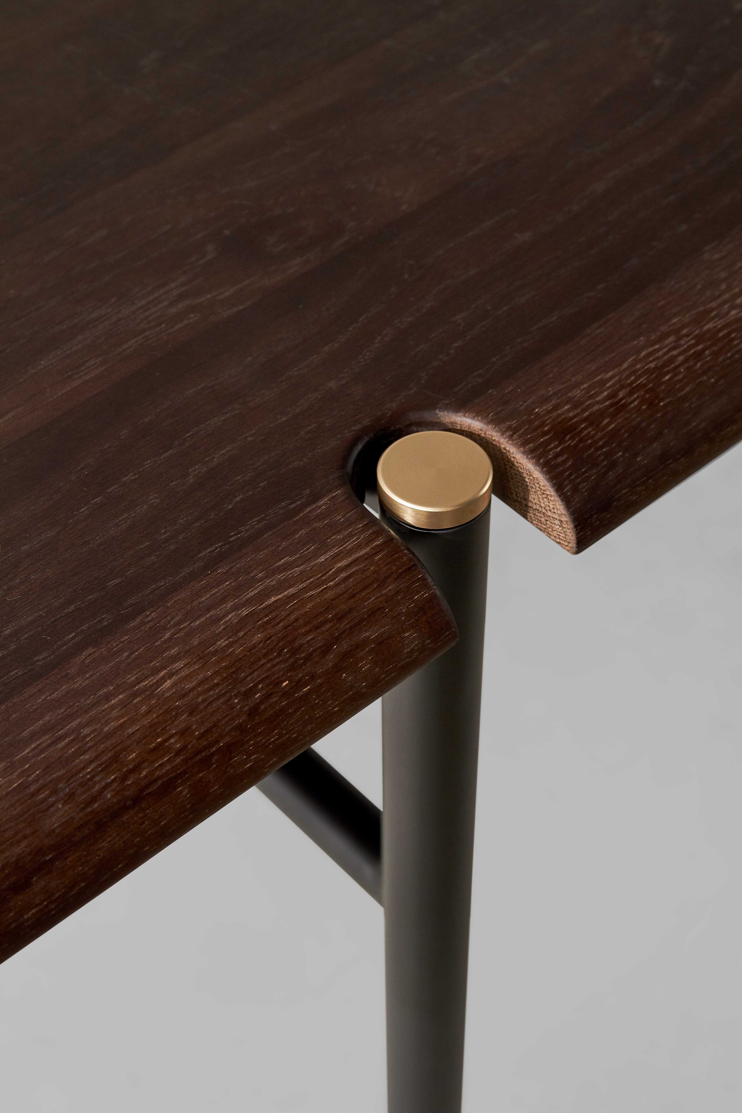 Stacking Table - Charred Black Oak by District Eight — ExA Living